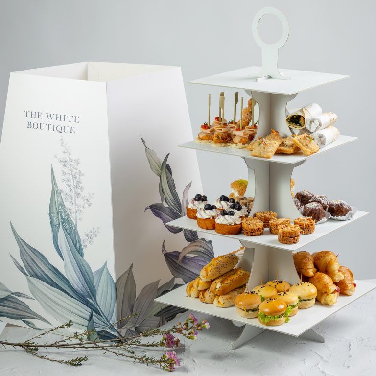 Layered Box | Catering - The White Boutique
