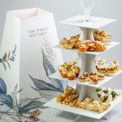 Layered Box | Catering - The White Boutique