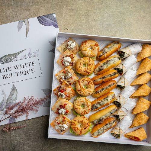 Layered Box | Catering - The White Boutique